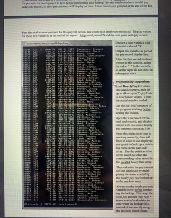 CSIS 123 C++ Programming Fundamentals Assign08 - | Chegg.com