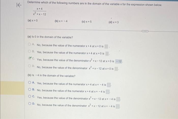 Solved Determine which of the following numbers are in the | Chegg.com