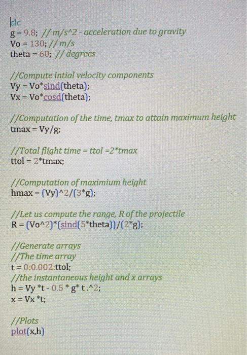 Solved (You Must Use Scilab to answer this question for | Chegg.com