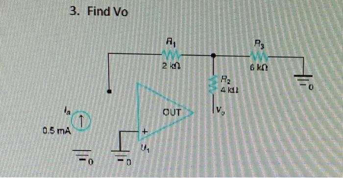 Solved 2. Find Vo3. Find Vo | Chegg.com