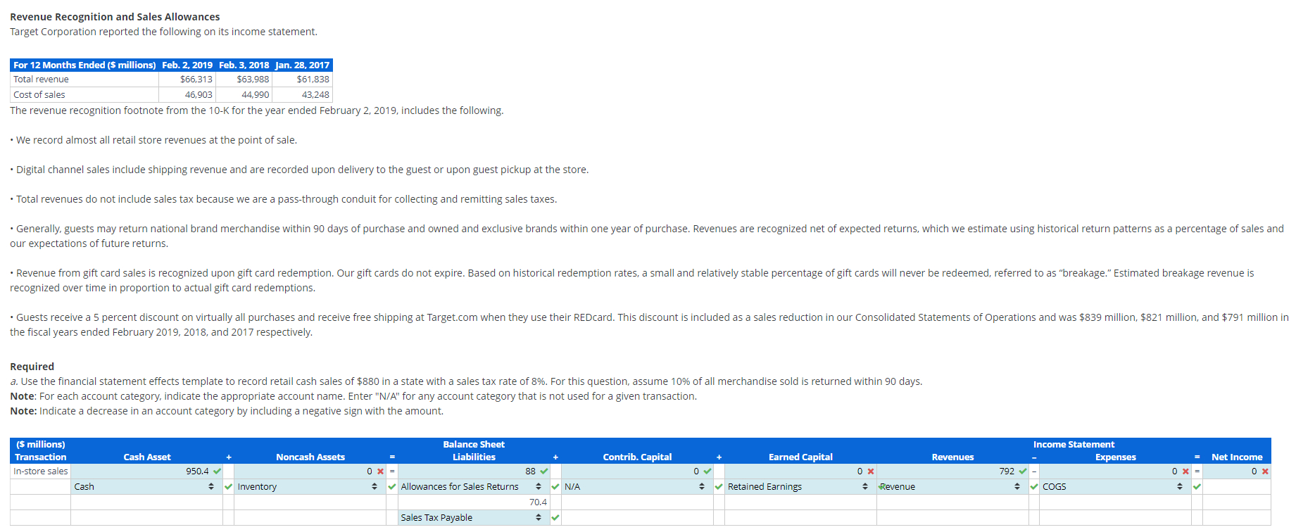 need help with the questions marked wrong (red | Chegg.com