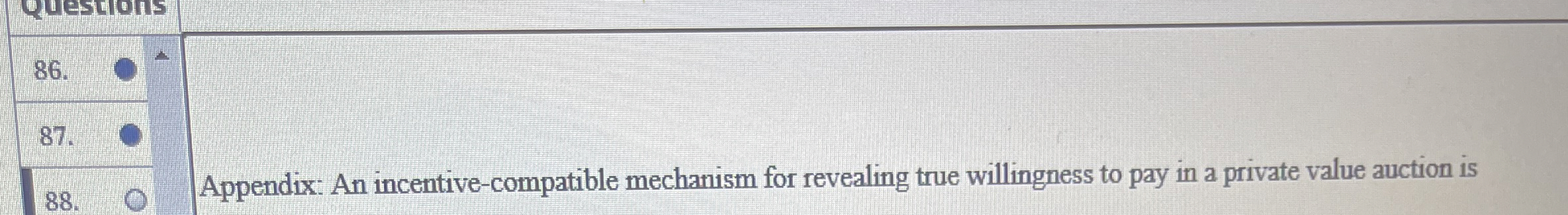 Solved Appendix: An incentive-compatible mechanism for | Chegg.com