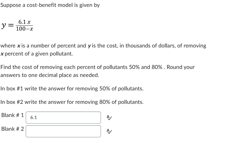 Solved Suppose a cost-benefit model is given | Chegg.com