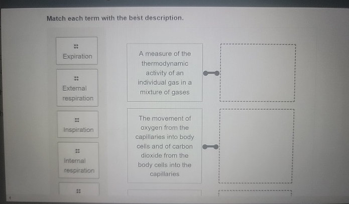 Solved Match each term with the best | Chegg.com