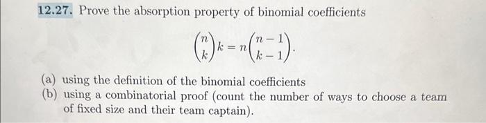 Solved For part (a), use the formula involving the | Chegg.com