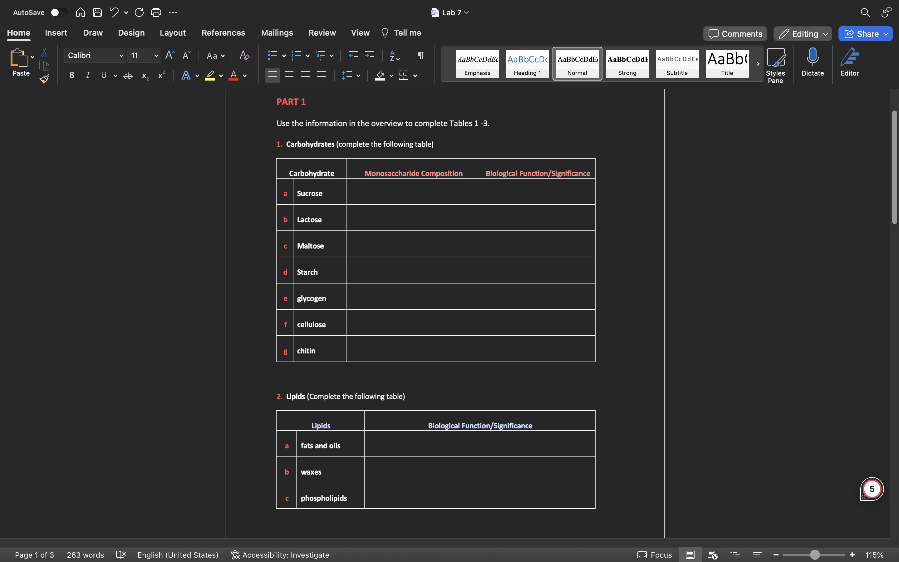 Solved Use the information in the overview to complete | Chegg.com