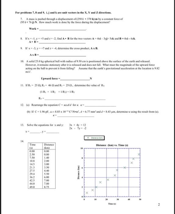 Solved Please write your answer clearly and legibly in the | Chegg.com
