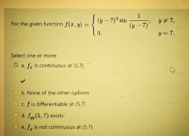 Solved For the given function | Chegg.com