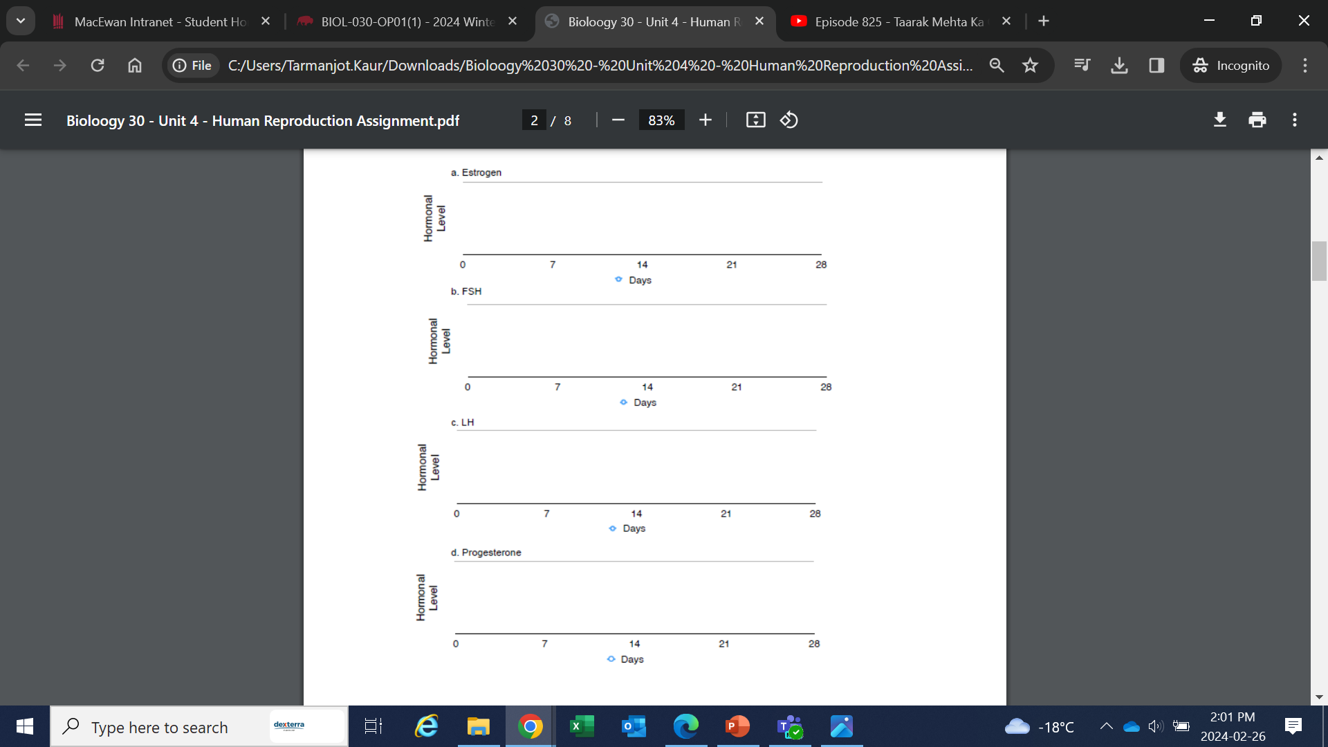 Solved 2. ﻿Sketch rough line graphs representing each of the | Chegg.com