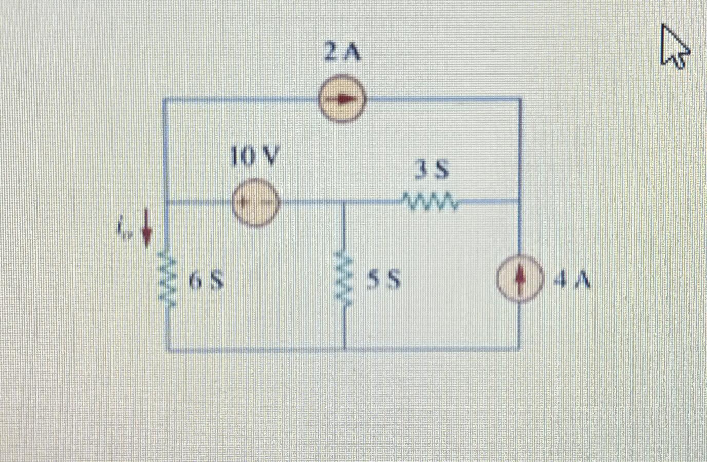 Solved Solve With Mesh Or Nodal Analysis 2840
