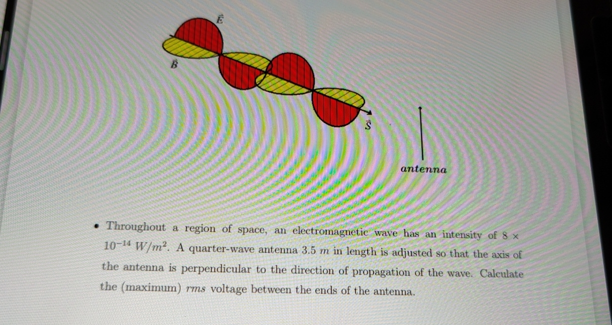 Solved iantennaThroughout a region of space, an | Chegg.com