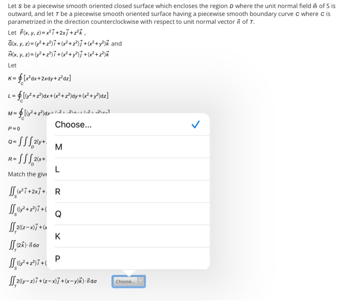 Solved Let s be a piecewise smooth oriented closed surface | Chegg.com