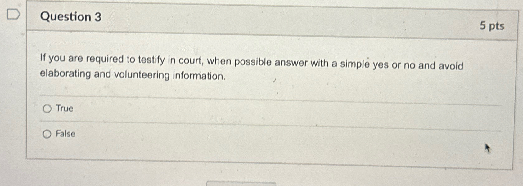 Solved Question 35ptsIf you are required to testify in | Chegg.com