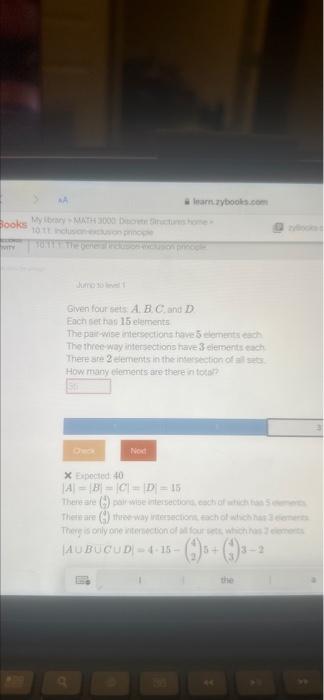 Solved Books ALLENGE IVITY > My library > MATH 3000: | Chegg.com