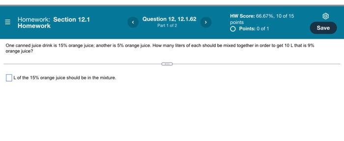Solved Homework Section 12 1 Homework Question 12 12 1 62