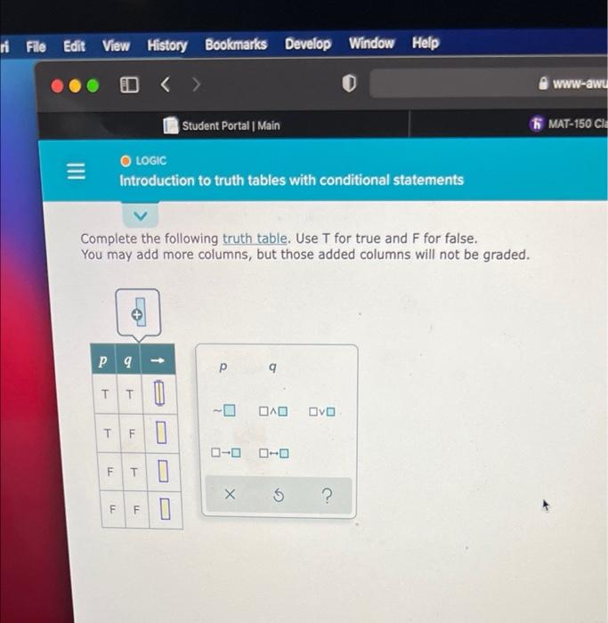 Solved File Edit View History Bookmarks Develop Window Help | Chegg.com
