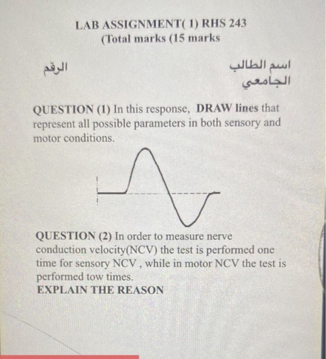 ‏QUESTION ( 1 ) In this response , DRAW lines that | Chegg.com