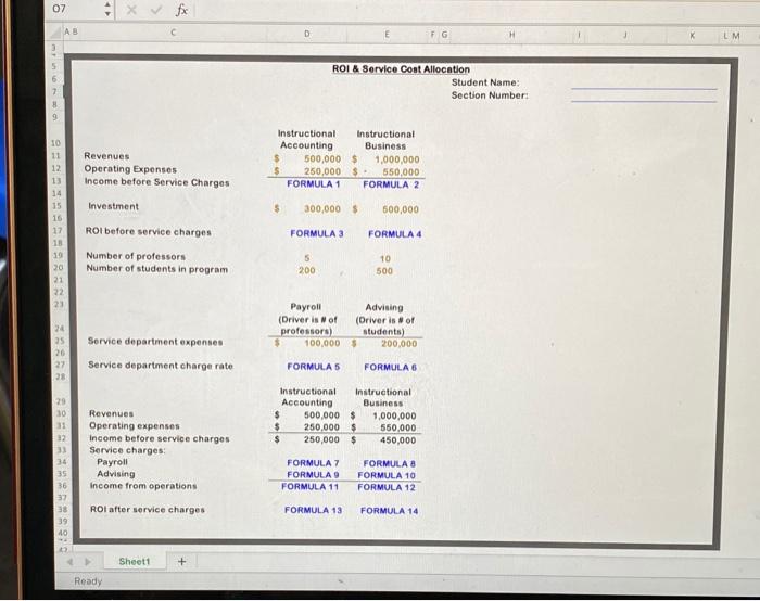 Solved Module 6 Excel Spreadsheet Instructions Below you | Chegg.com
