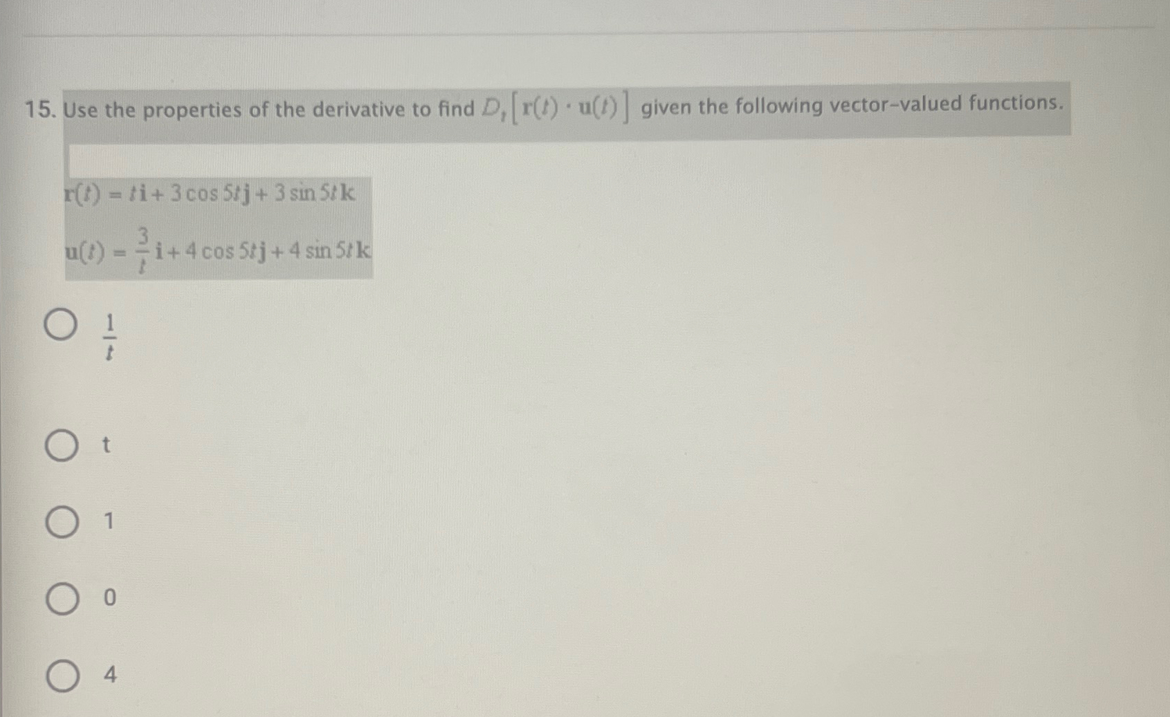 Solved Use the properties of the derivative to find | Chegg.com