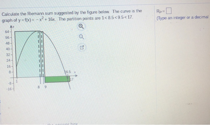 Solved Calculate the Riemann sum suggested by the figure | Chegg.com