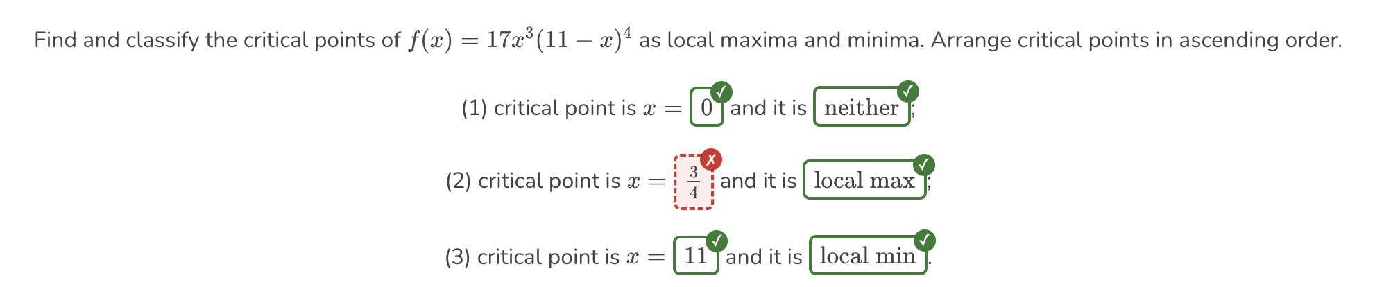 Solved Find and classify the critical points of | Chegg.com