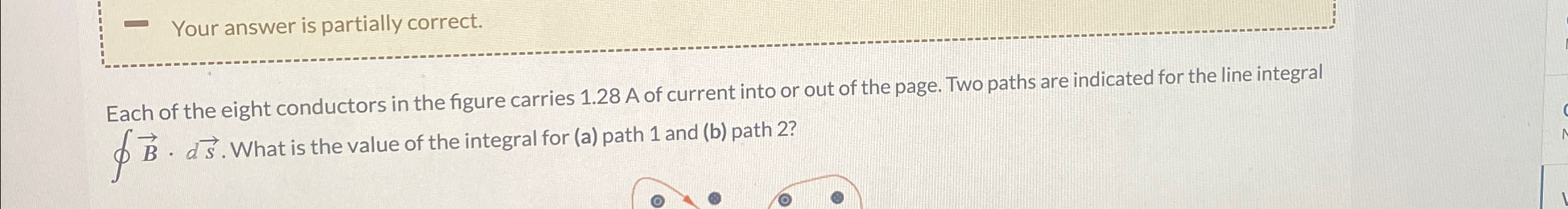 Solved Your answer is partially correct.Each of the eight | Chegg.com