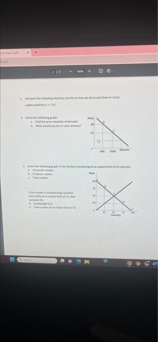 Solved it for Exam 2.pdf 02.pdf X + 2 / 2 | 2. Given the | Chegg.com