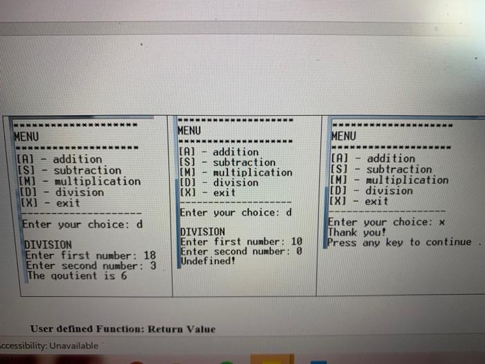 Solved Predefined Function: ceil(), floor, rando, srando 1. | Chegg.com
