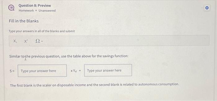 Fill in the Blanks Type your answers in all of the | Chegg.com