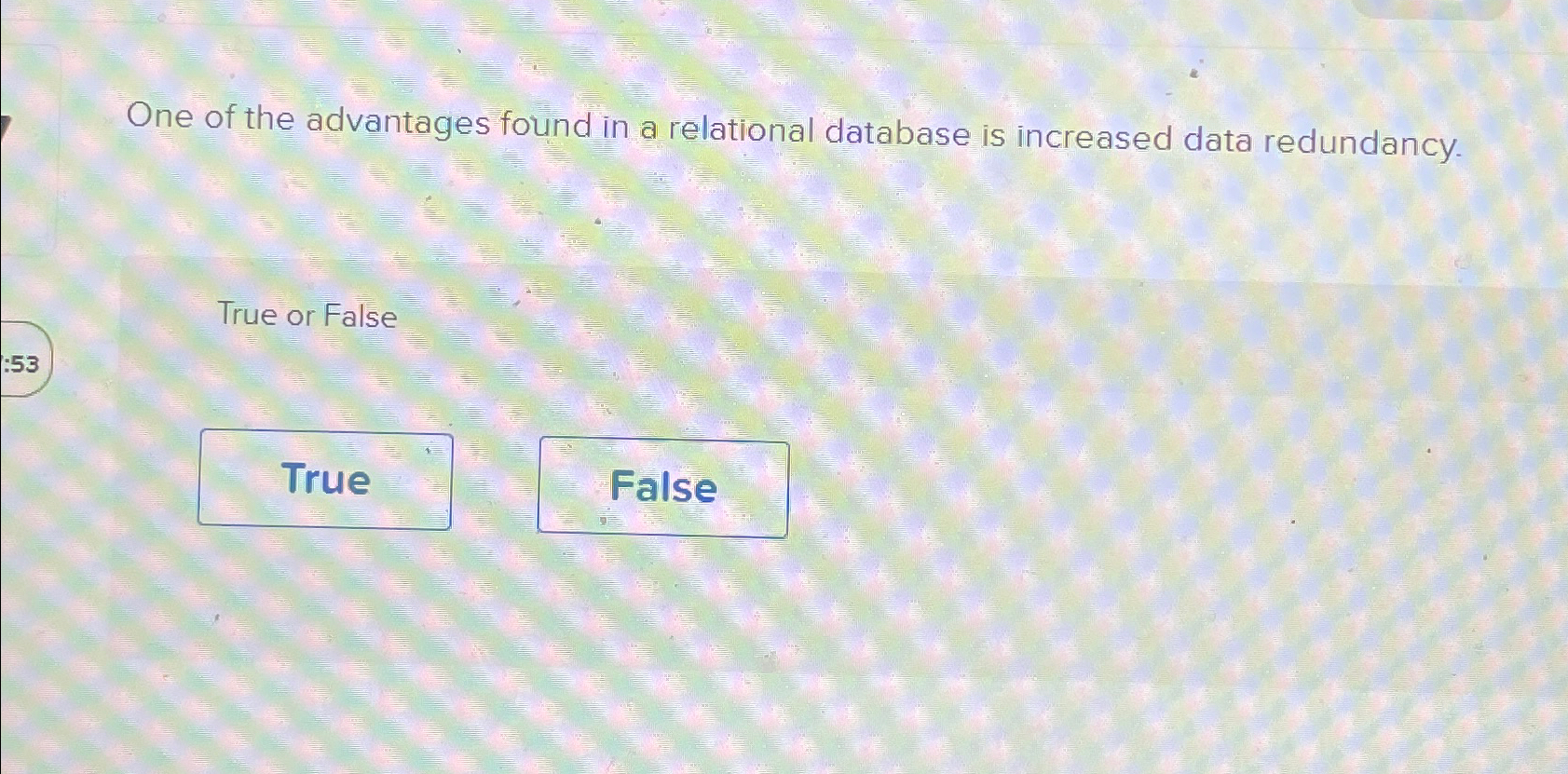 Solved One of the advantages found in a relational database | Chegg.com