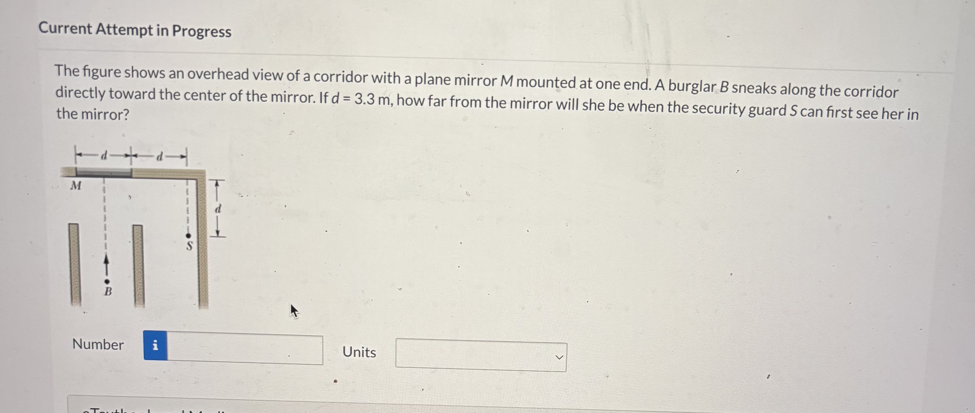 Solved Current Attempt in Progress The figure shows an | Chegg.com