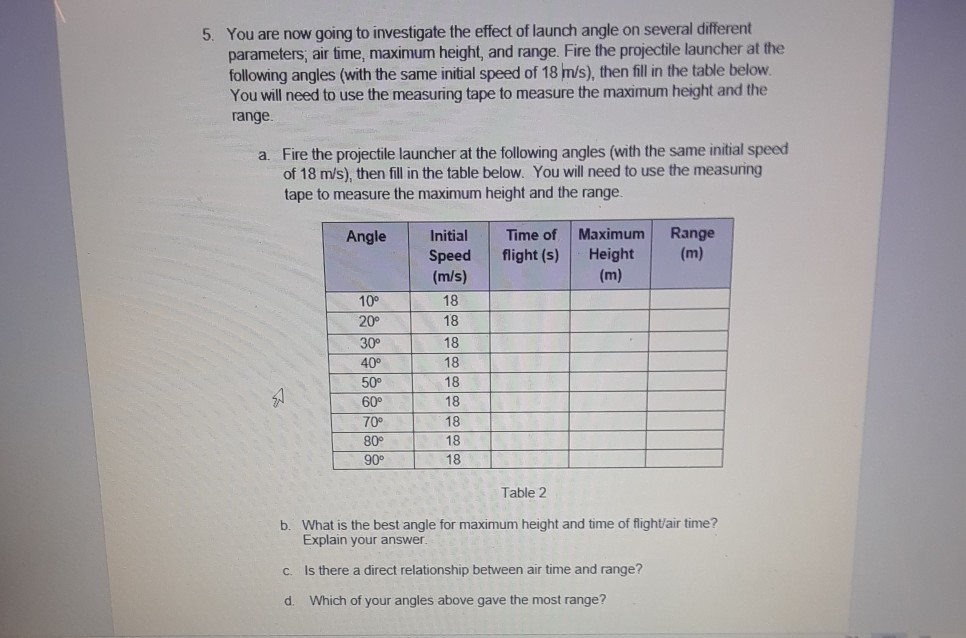 Solved 5. You are now going to investigate the effect of | Chegg.com