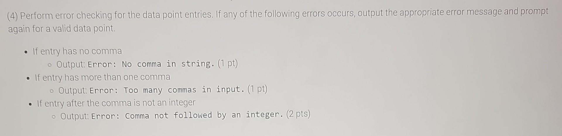 Solved 3.6 LAB*: Program: Data visualization. (1) Prompt the | Chegg.com