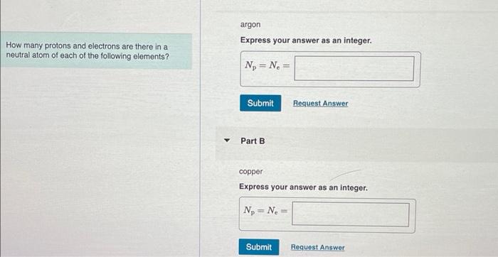 Solved argon Express your answer as an integer. How many | Chegg.com