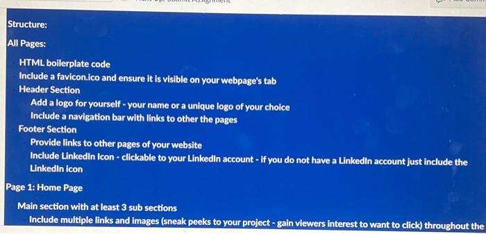 Solved CSI 140 web developer. How to create portfolio using | Chegg.com