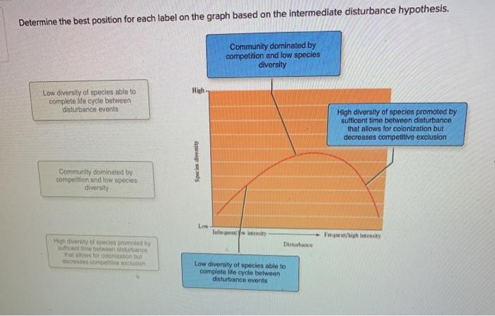 Solved Determine the best position for each label on the | Chegg.com