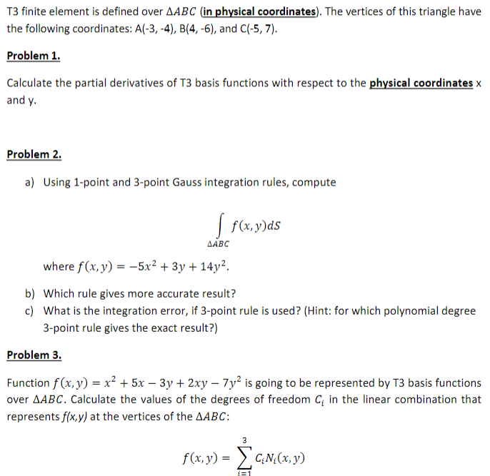 Solved Problem 3.Function f(x,y)=x2+5x-3y+2xy-7y2 ﻿is going | Chegg.com