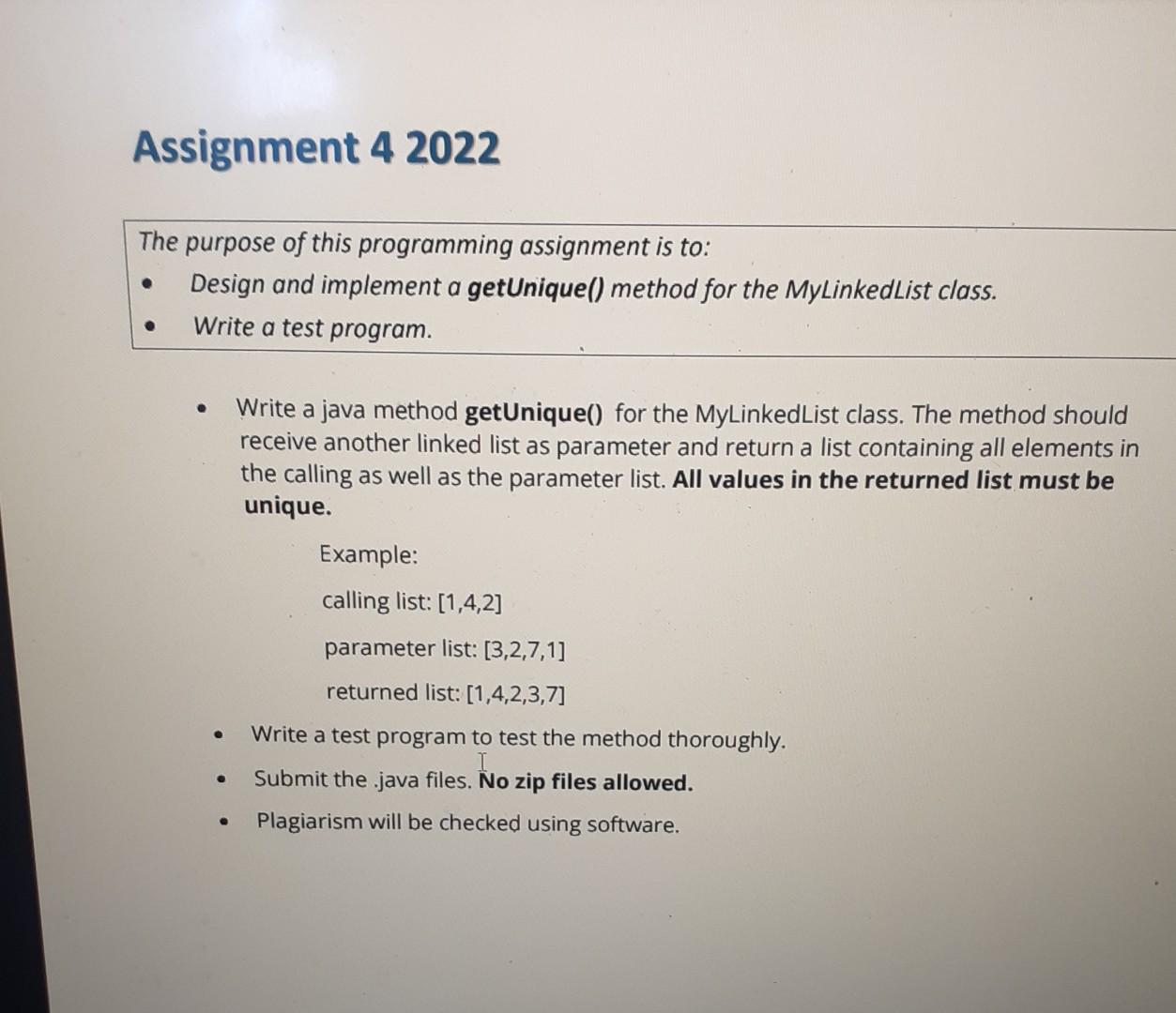 Solved The purpose of this programming assignment is to: - | Chegg.com