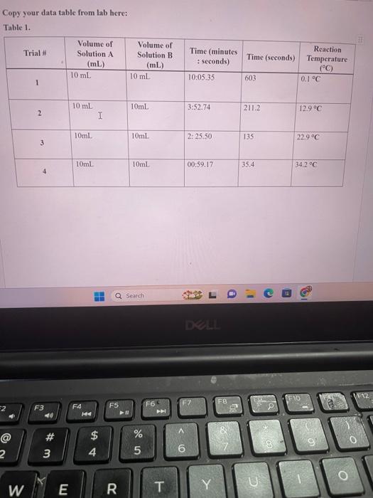 Solved Hi, I need help to fill in the first table please!!! | Chegg.com