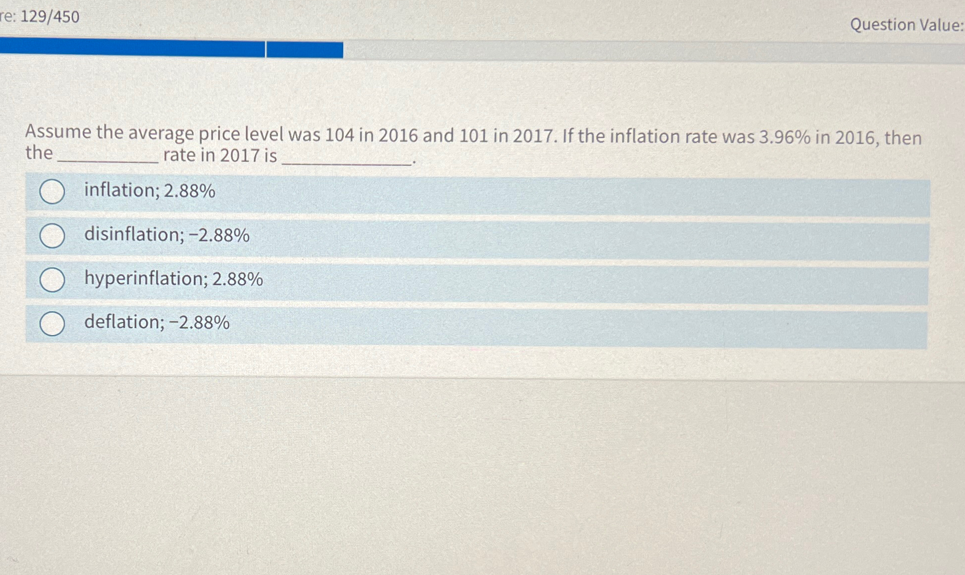 Solved 129450Question Value:Assume the average price level | Chegg.com