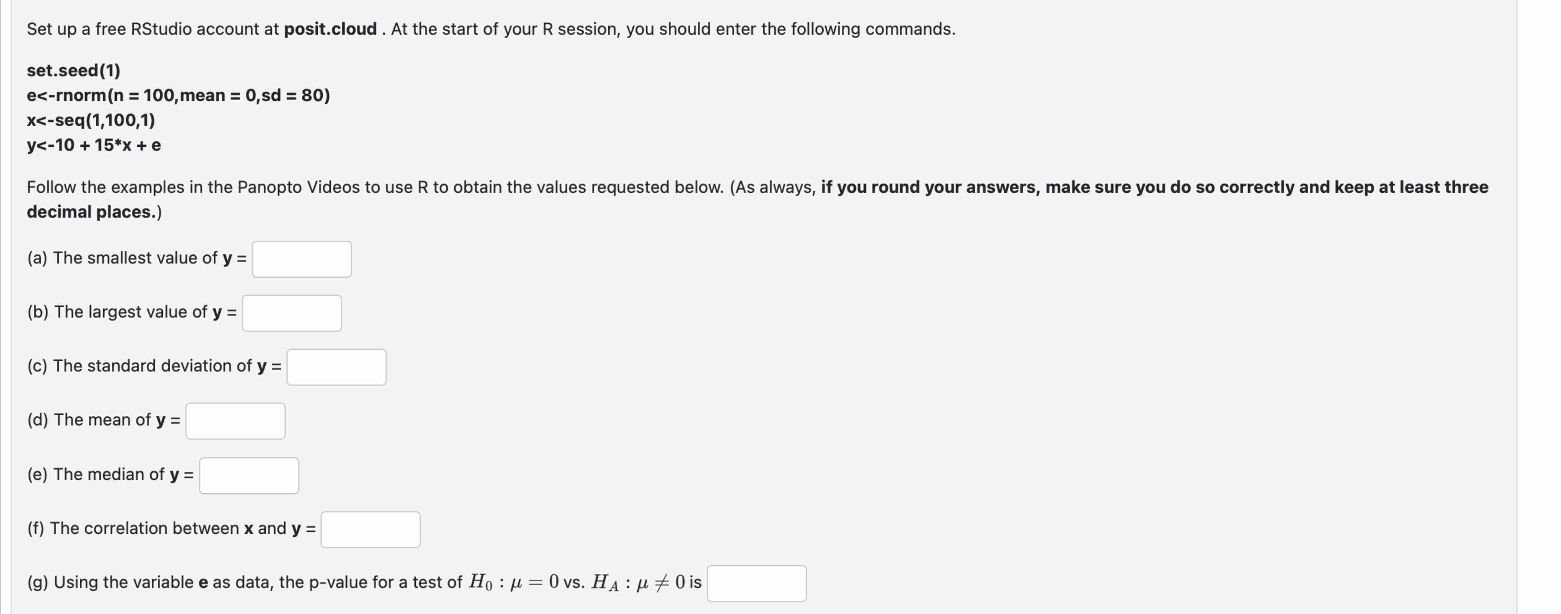 Solved n=100, ﻿mean | Chegg.com