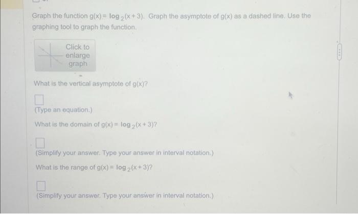 Solved Begin by graphing f(x)=log2x. Then use | Chegg.com