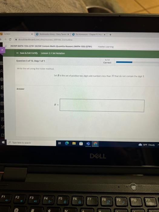 Solved Write the set uning the roster method Set B a the set | Chegg.com