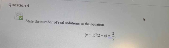 Solved the answer is 2. how to solve the answer? please show | Chegg.com