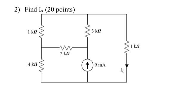 Solved Solve the following problems using Nodal analysis, | Chegg.com