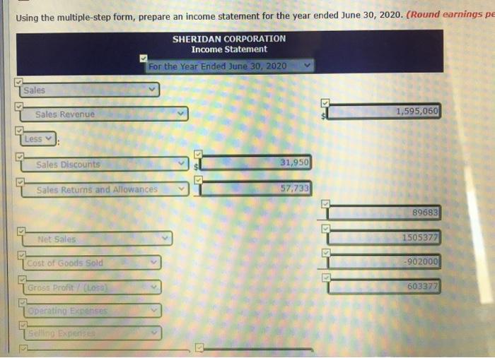 Solved Problem 4-04 (Part Level Submission) The following | Chegg.com