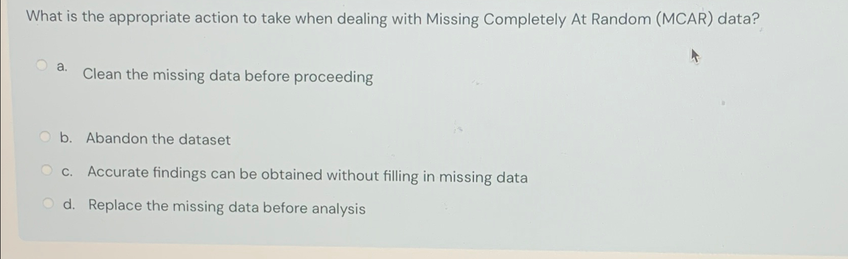 Solved What is the appropriate action to take when dealing | Chegg.com