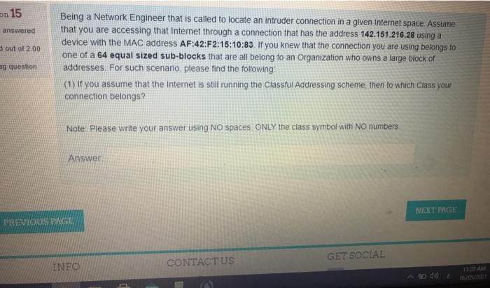 Solved computer Network | Chegg.com