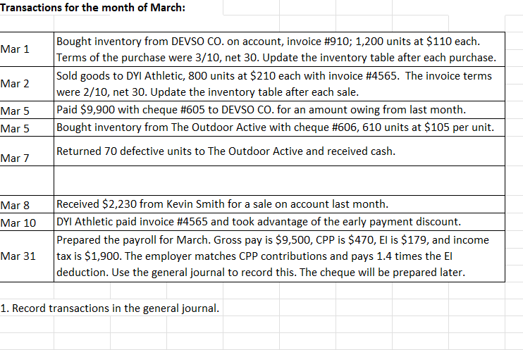 Solved Record the transactions in the general ledgerCase: | Chegg.com