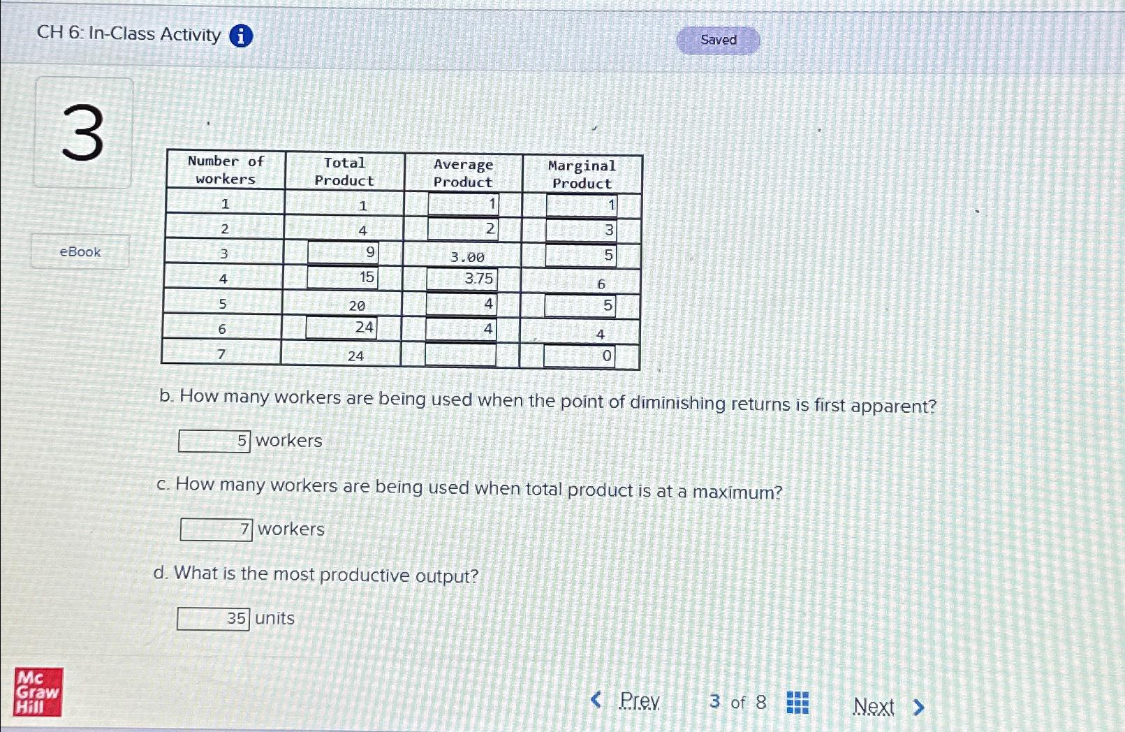 Solved CH 6: In-Class Activity | Chegg.com